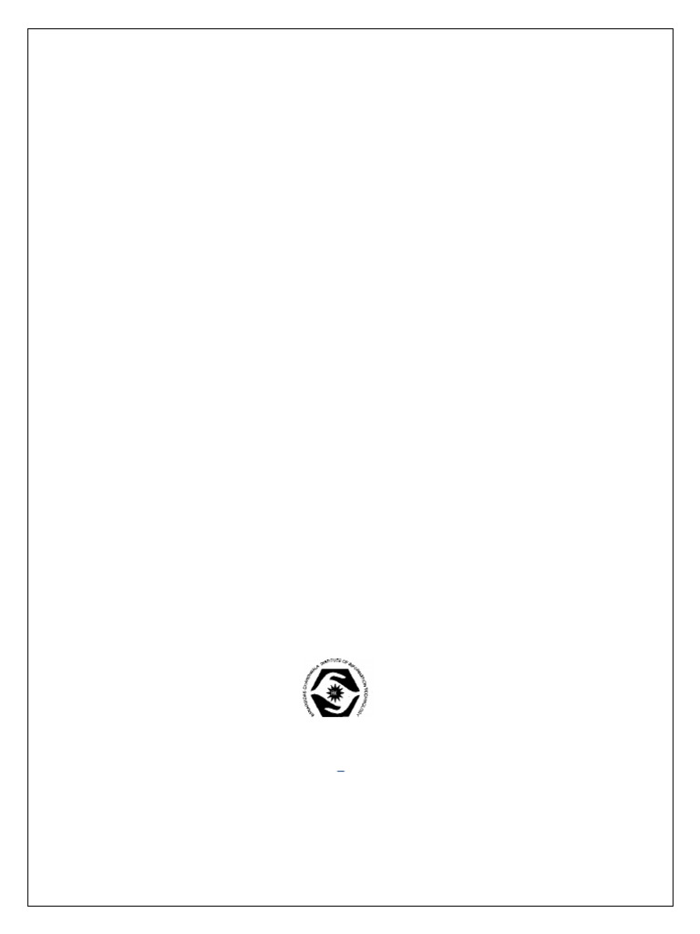 Minor Project Sample Pdf Information Science Information Technology 