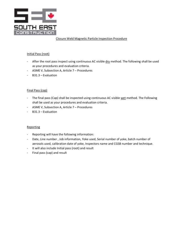 Understanding Closure Welds | PDF
