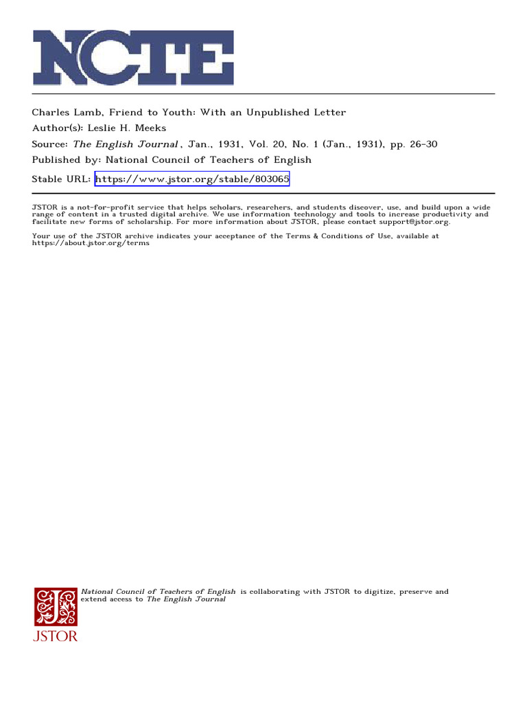 Unpublished Letter of Lamb | PDF | Religion & Spirituality | General ... Unpublished Letter of Lamb | PDF | Religion & Spirituality | General ...