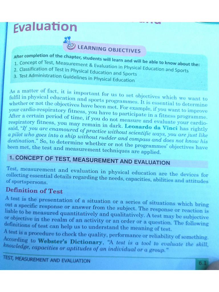 Test Measurement and Evaluation | PDF