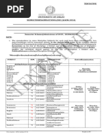 DU Final Datesheet May-June 2025 | PDF | Bachelor Of Arts | Qualifications