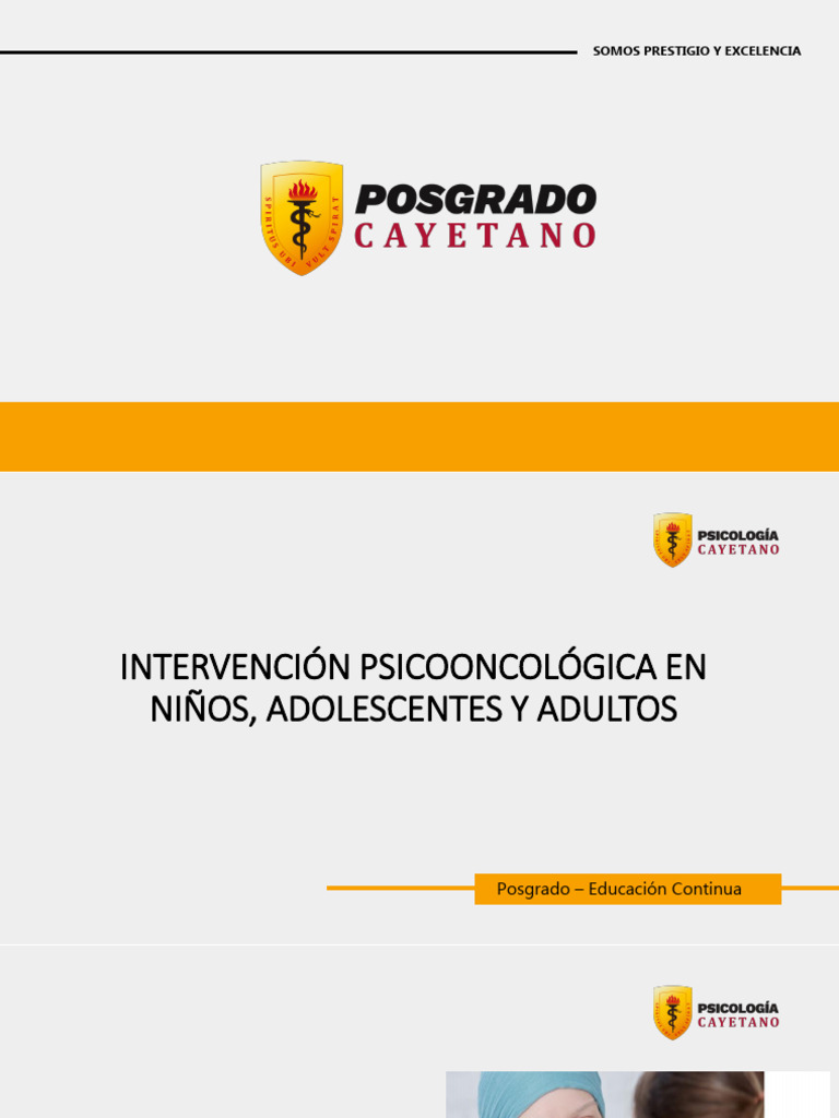 Clase 6 Psicooncologia Upch | PDF | Cáncer | Vejez