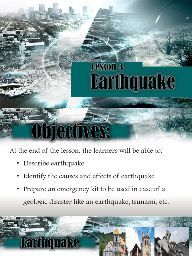 1_4__Earthquake | PDF | Earthquakes | Fault (Geology)