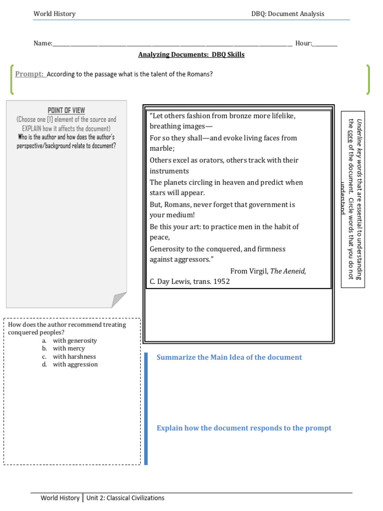 Virgil - Roman Talents - PSA | PDF