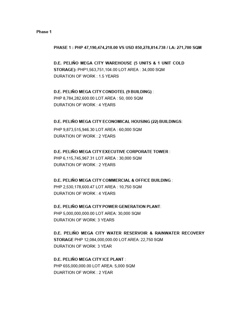 Phase 1 Structures | PDF
