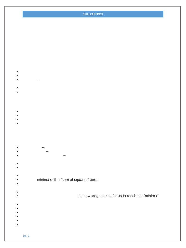 AWS Machine Learning Specialty Master Cheat Sheet | PDF | Sensitivity And Specificity | Receiver ...