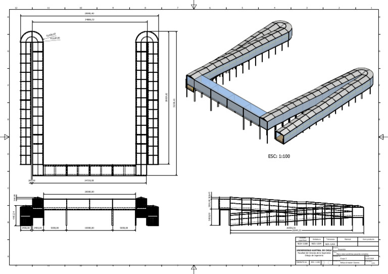 PLANO 1 X | PDF | Infografia | Dibujo técnico