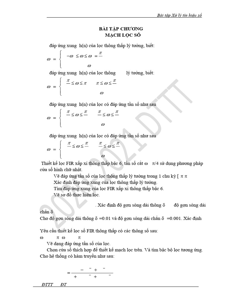 Bài tập - C6 | PDF