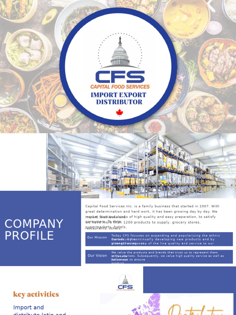 CFS Foods: Ethnic Market Expansion in Canada | PDF | Foods | Food Industry