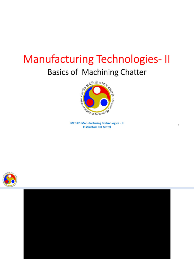 L26 Machining Chatter | PDF | Oscillation | Physical Quantities