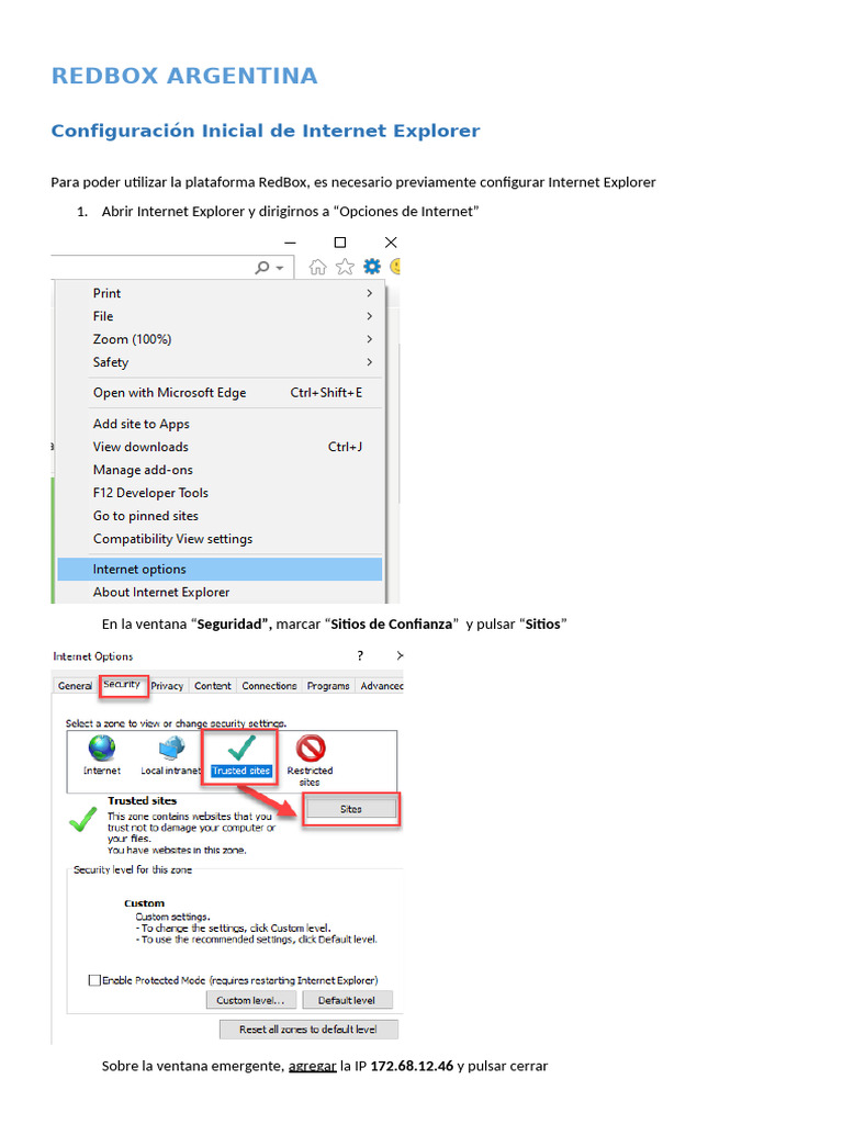 Manual - Redbox - Buscar Llamadas | PDF | explorador de Internet | Software