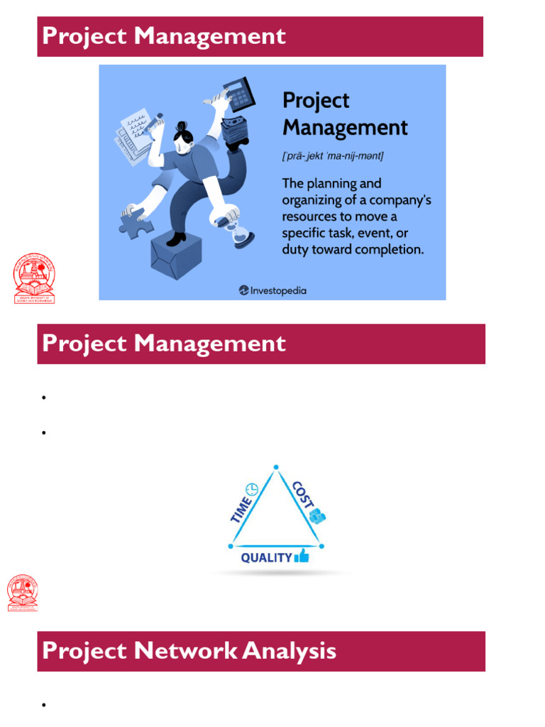 POM - Project Management and Industrial Accidents | PDF | Project Management