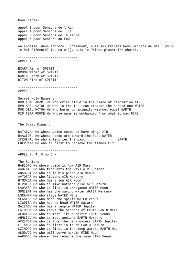 Rappel Rois Et Seniors Pdf