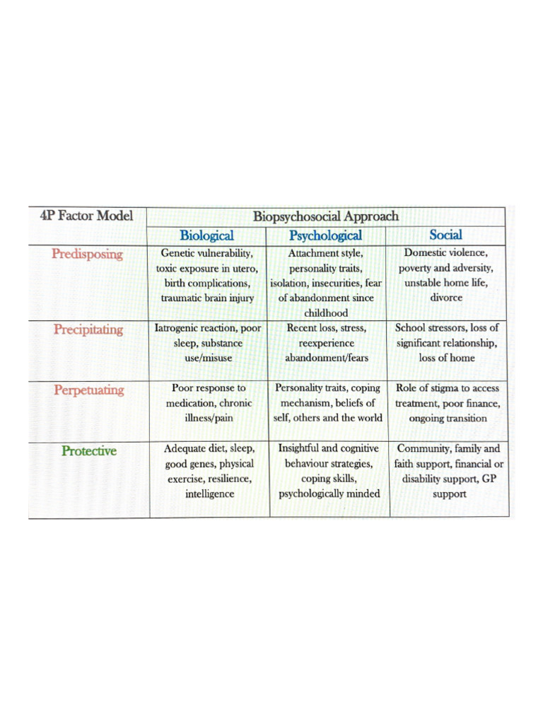 4P Factor Model | PDF