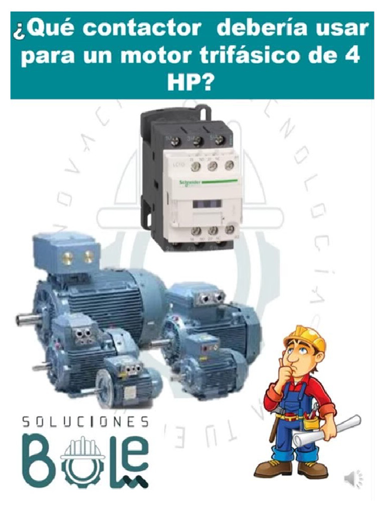 Seleccion de Contactor | PDF