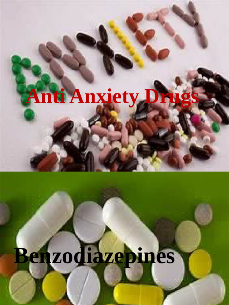 Anti Anxiety Drugs-1 | PDF | Selective Serotonin Reuptake Inhibitor | Drugs Acting On The ...