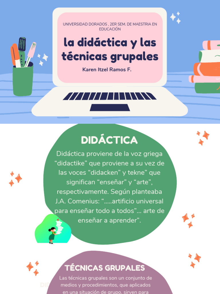 La Didactica y Las Tecnicas Grupales | PDF | Enseñando | Aprendizaje