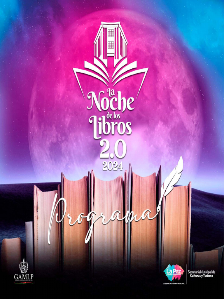 Agenda Noche de Libros 2.0 | PDF | Cuentos | Libros