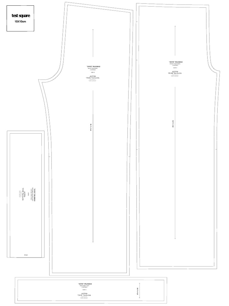 ZOYE Pajamas Size S Details Guide | PDF | Clothing | Fashion