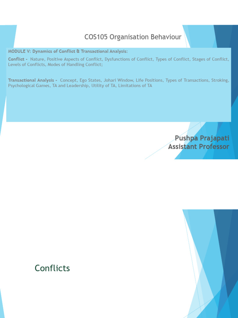 COS105 OB Module 5 | PDF | Psychology | Social Psychology