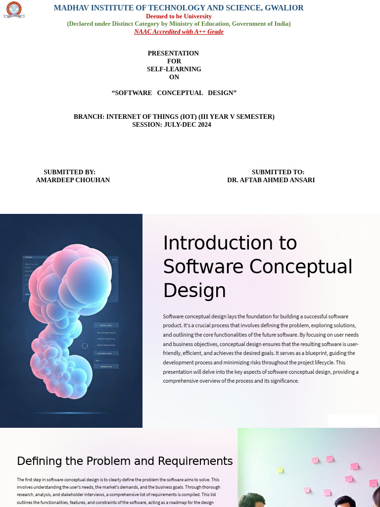 Introduction To Software Conceptual Design | PDF | Databases | Usability
