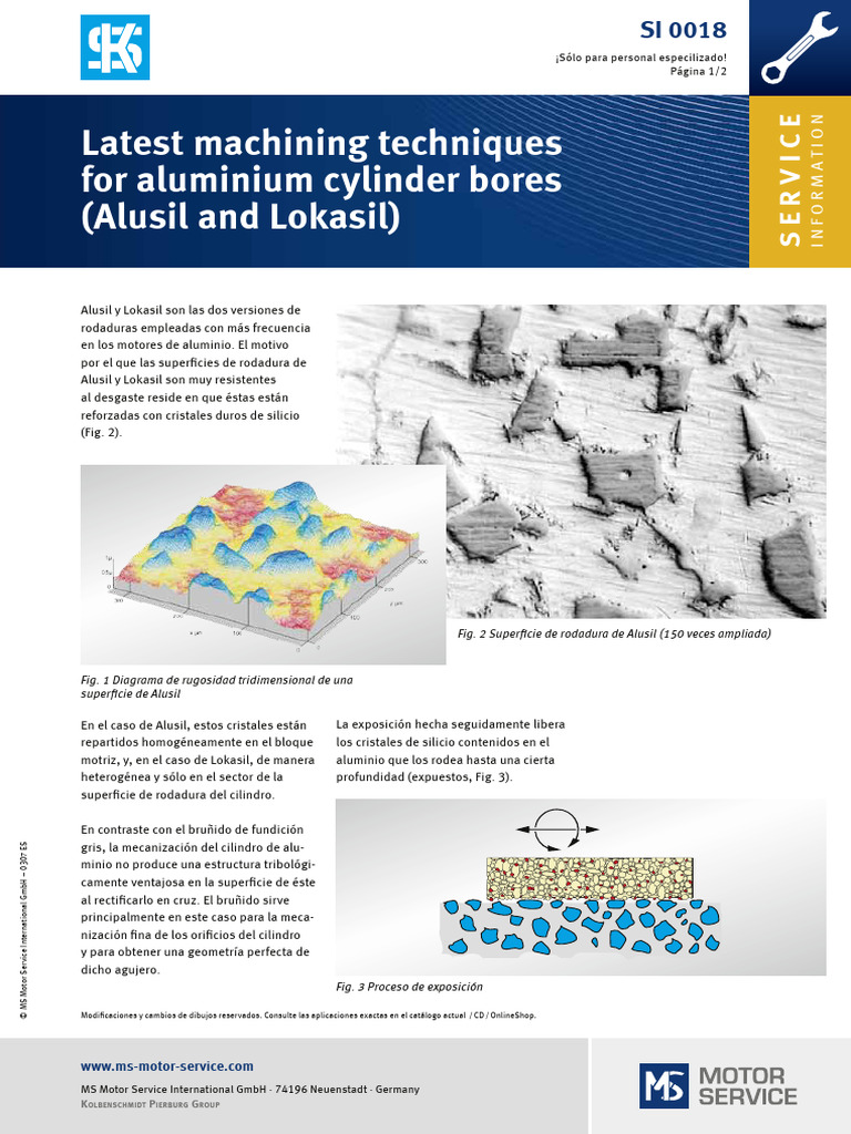 El Procedimiento Más Reciente para Orificios de Cilindros de Aluminio ...