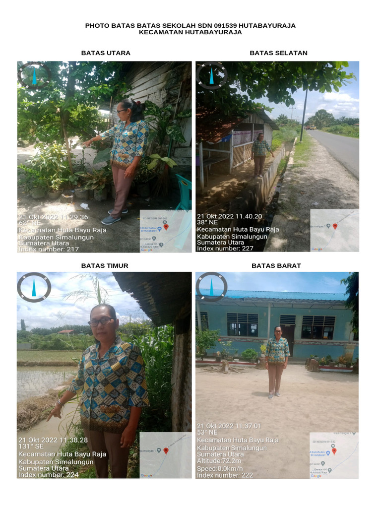 Fhoto Batas Tanah | PDF