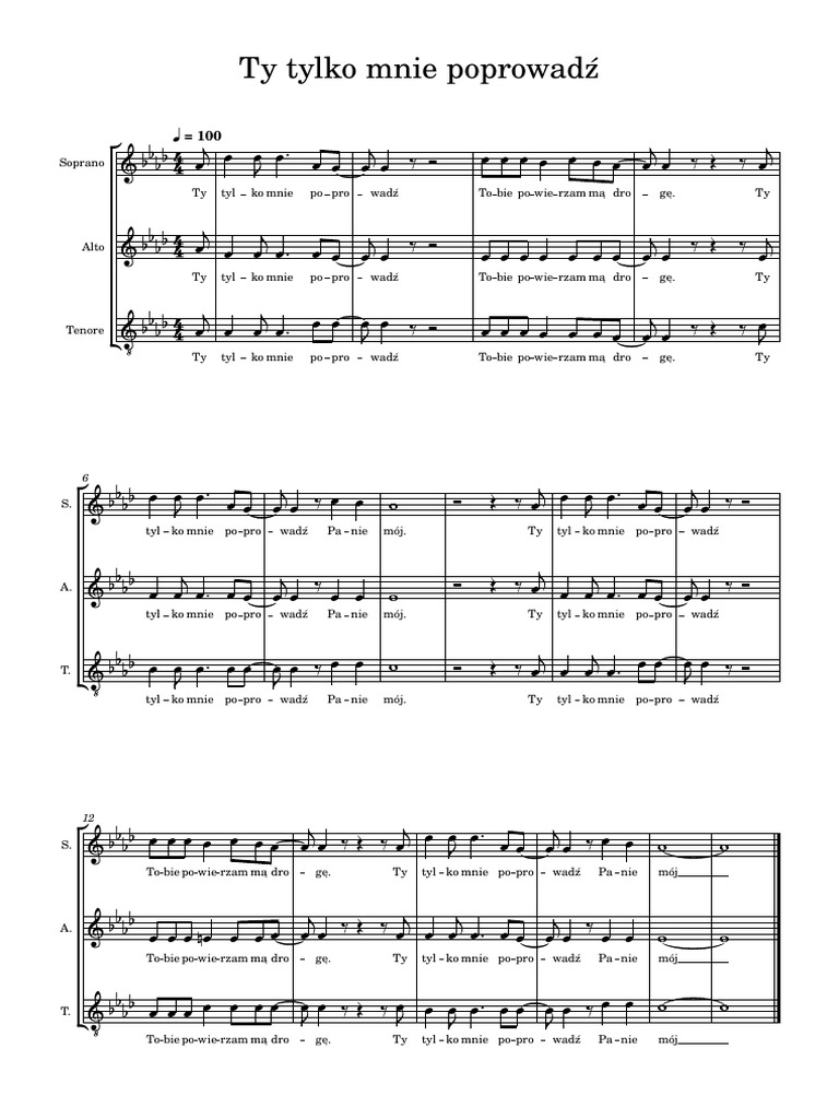 Ty Tylko Mnie Poprowadź | PDF