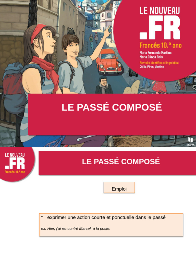 Le Passe Compose | PDF | Syntaxe | Grammaire
