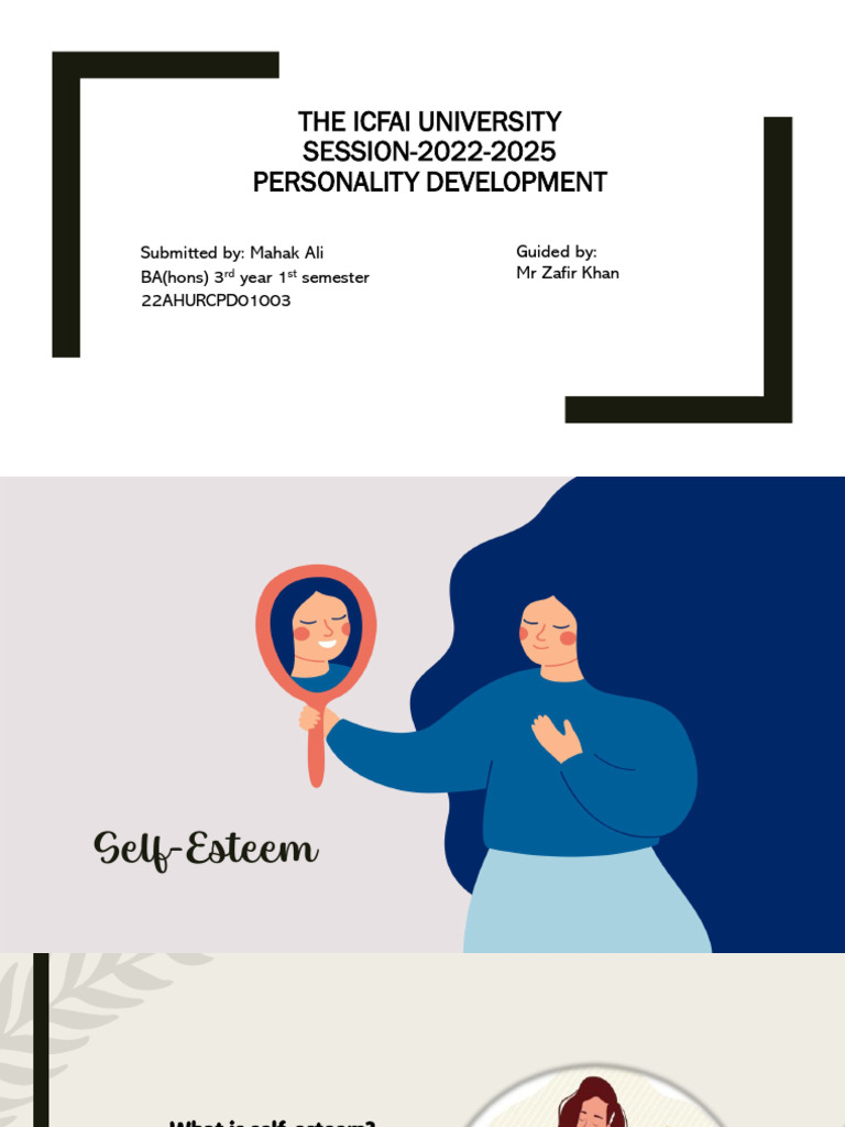 Wa0044. | PDF | Self Esteem | Psychological Concepts