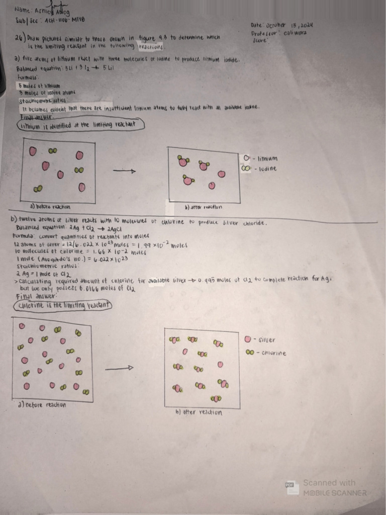 m3 Lec Ex.5 Stoichiometry p2 | PDF
