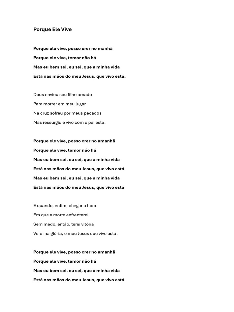 Ele Vive | PDF