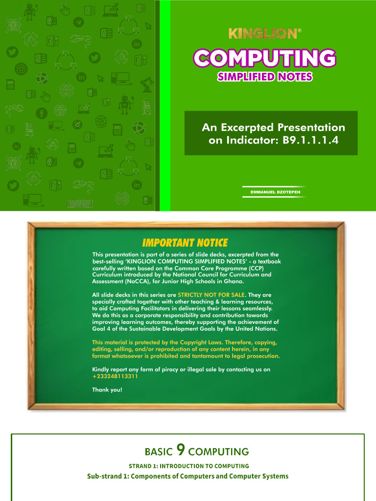 Kinglion Computing - b9.1.1.1.4 Presentation | PDF