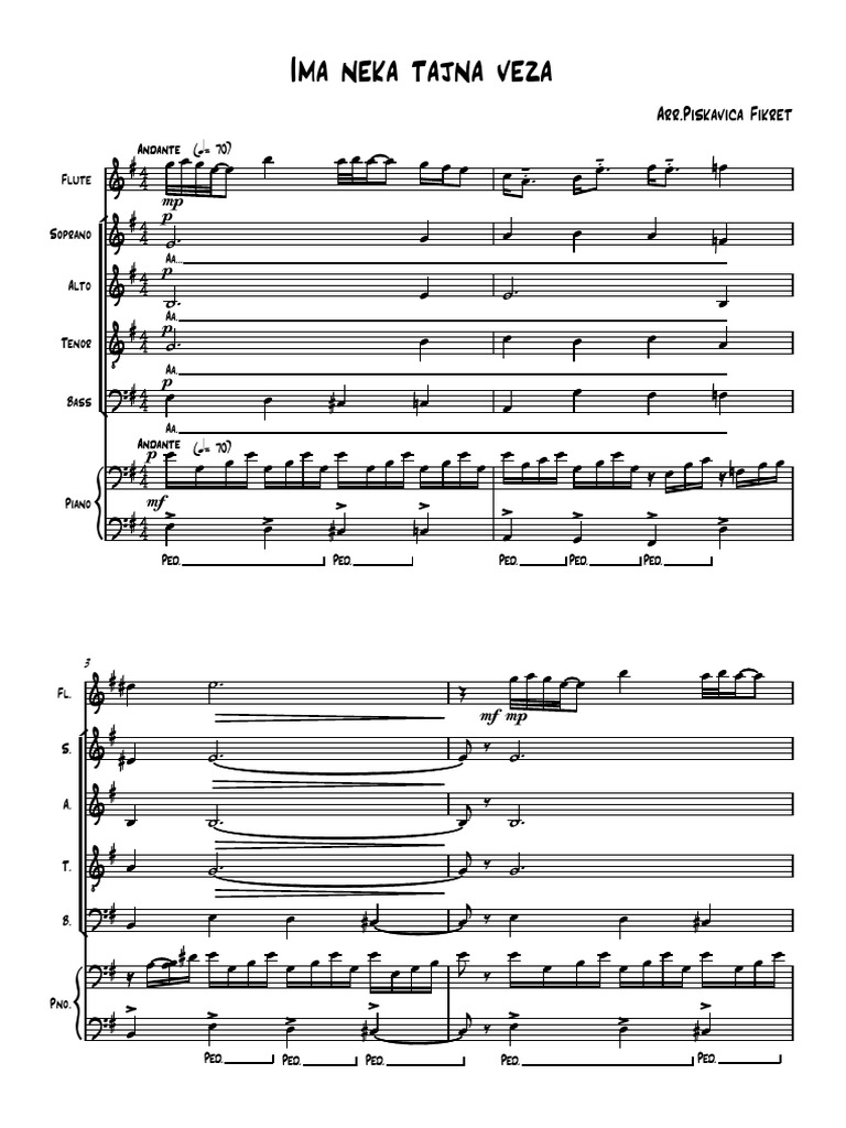 Ima Neka Tajna Veza - 5 - Full Score | PDF