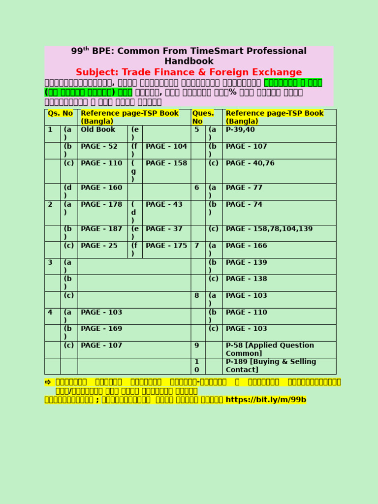 99th BPE TFFE Common % | PDF