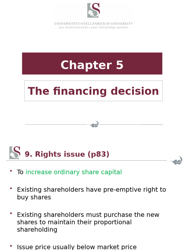 Chapter 5 (Part 2) | PDF | Business | Companies