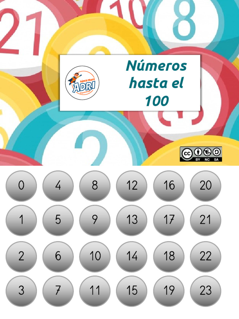 Super Números Hasta El 100 | PDF