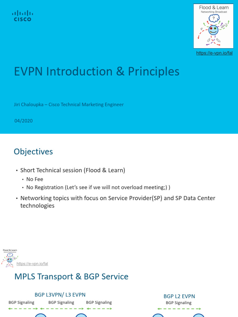 EVPN Introduction Principles | PDF | Networking | Multiprotocol Label Switching