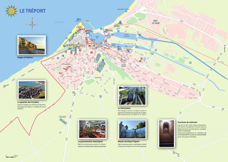 Carte touristique du Tréport | PDF