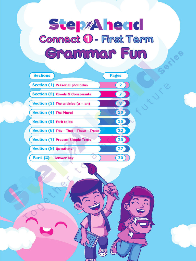 Book Grammar Fun Primary 1 Term 1 (2024 - 2025) Low | PDF
