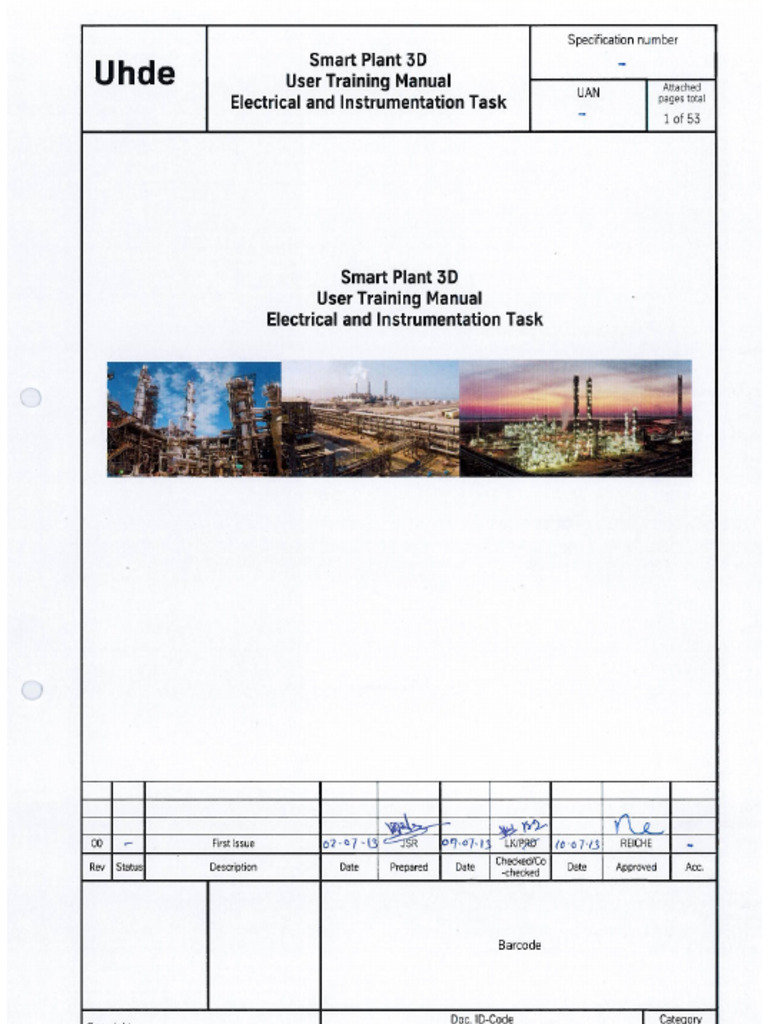 SP3D Electrical & Instrumentation Guide | PDF | Button (Computing ...