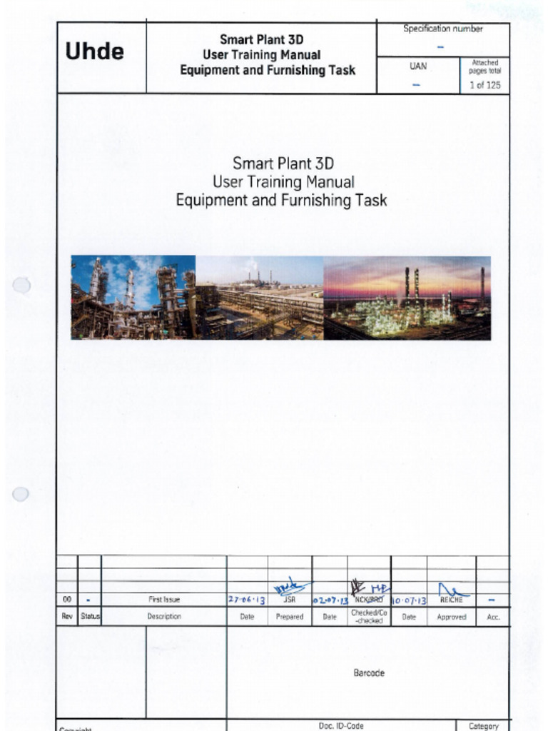 3.UIPL-6584-SP3D-DC-003 - User Training Manual-Equipment and Furnishing ...
