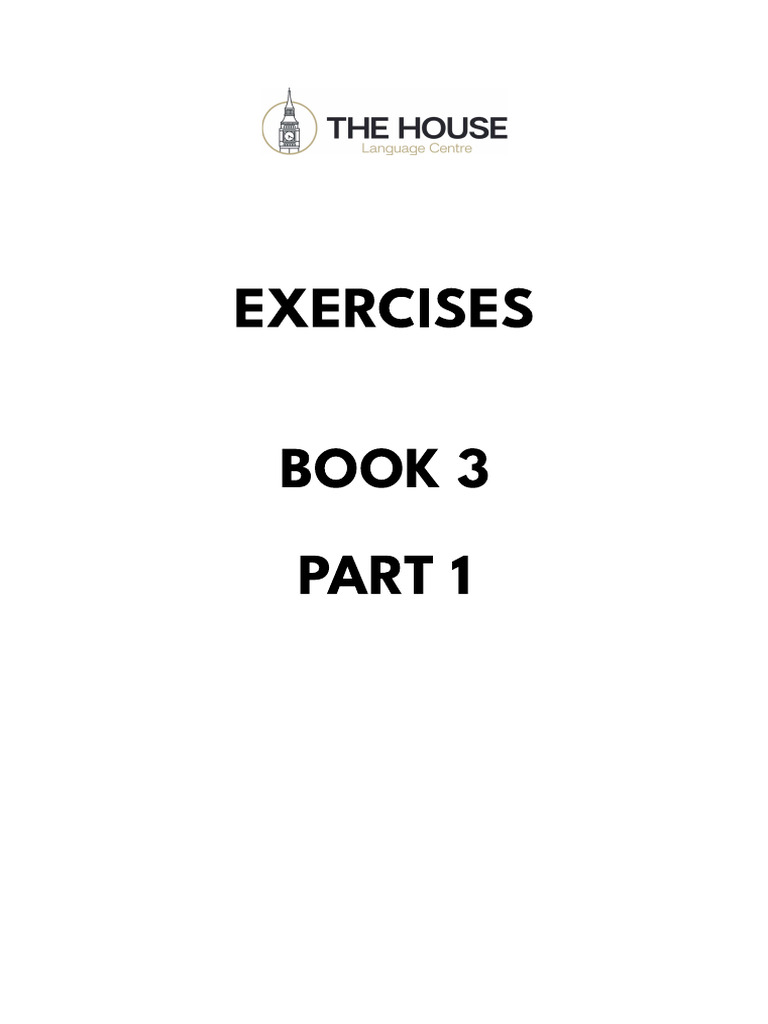 Book 3 - Exercises | PDF