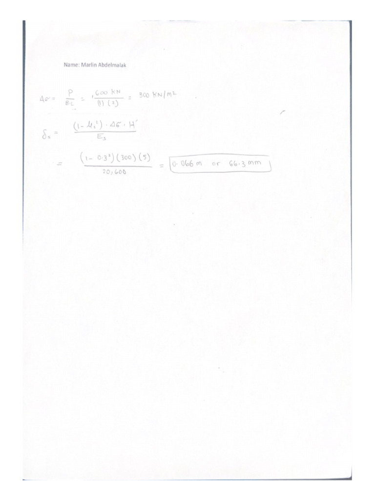 HW#10 Soil Mechanics | PDF
