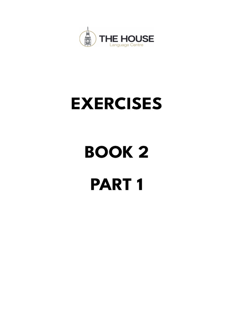 Book 2 - Exercises | PDF