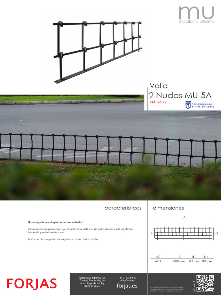 VALLA 2 NUDOS - FT - FORJAS - Es | PDF