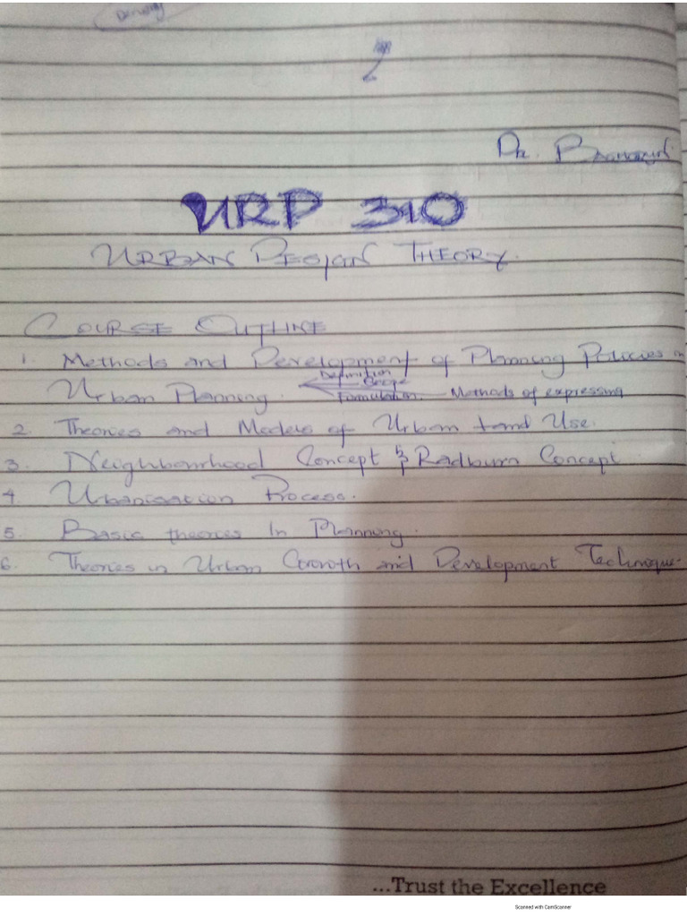 Urp 310-Bashorun | PDF