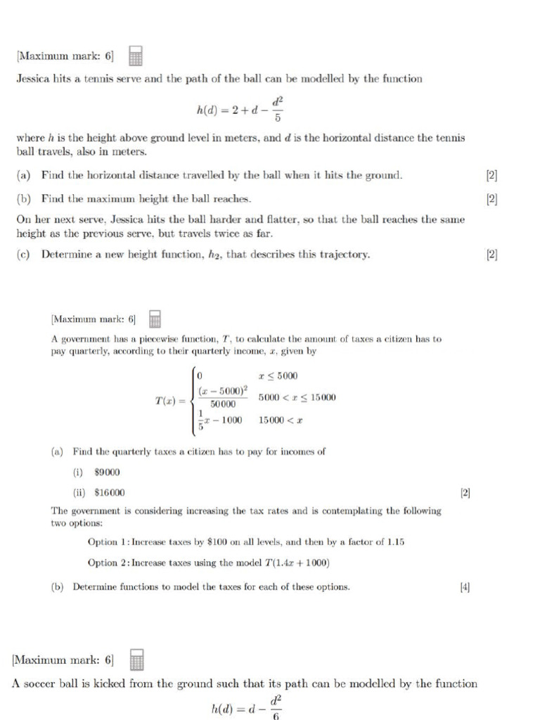 Transformations of Functions Practice | PDF