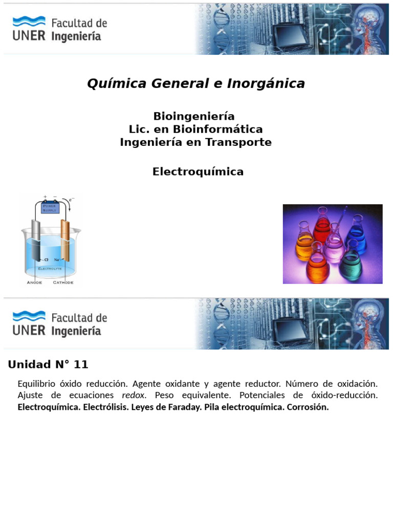 Electroquimica | PDF | Electrodo | Redox