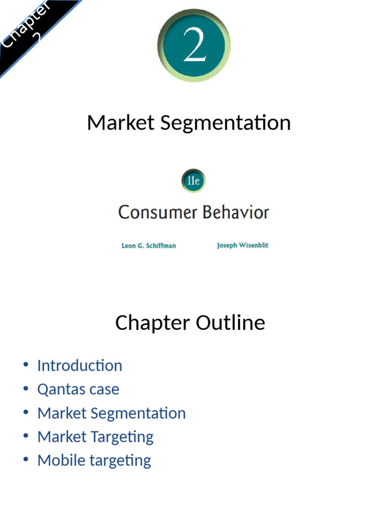 Ch.2- BB New | PDF | Marketing | Market Segmentation